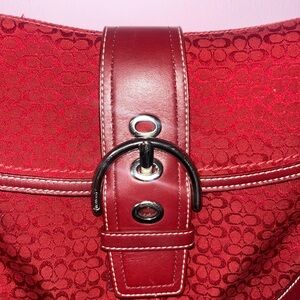 Bags | Coach Soho Red Bag | Poshmark